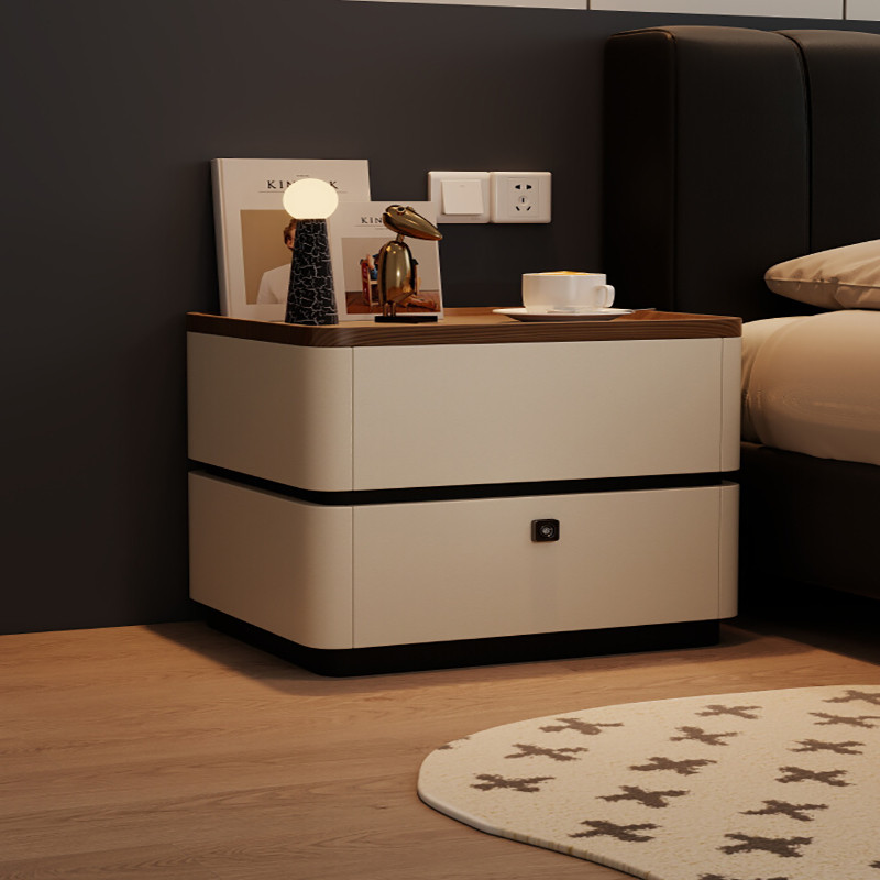 Jual Luxury Drawer Bedside Table Decorations Modern European Aesthetic ...