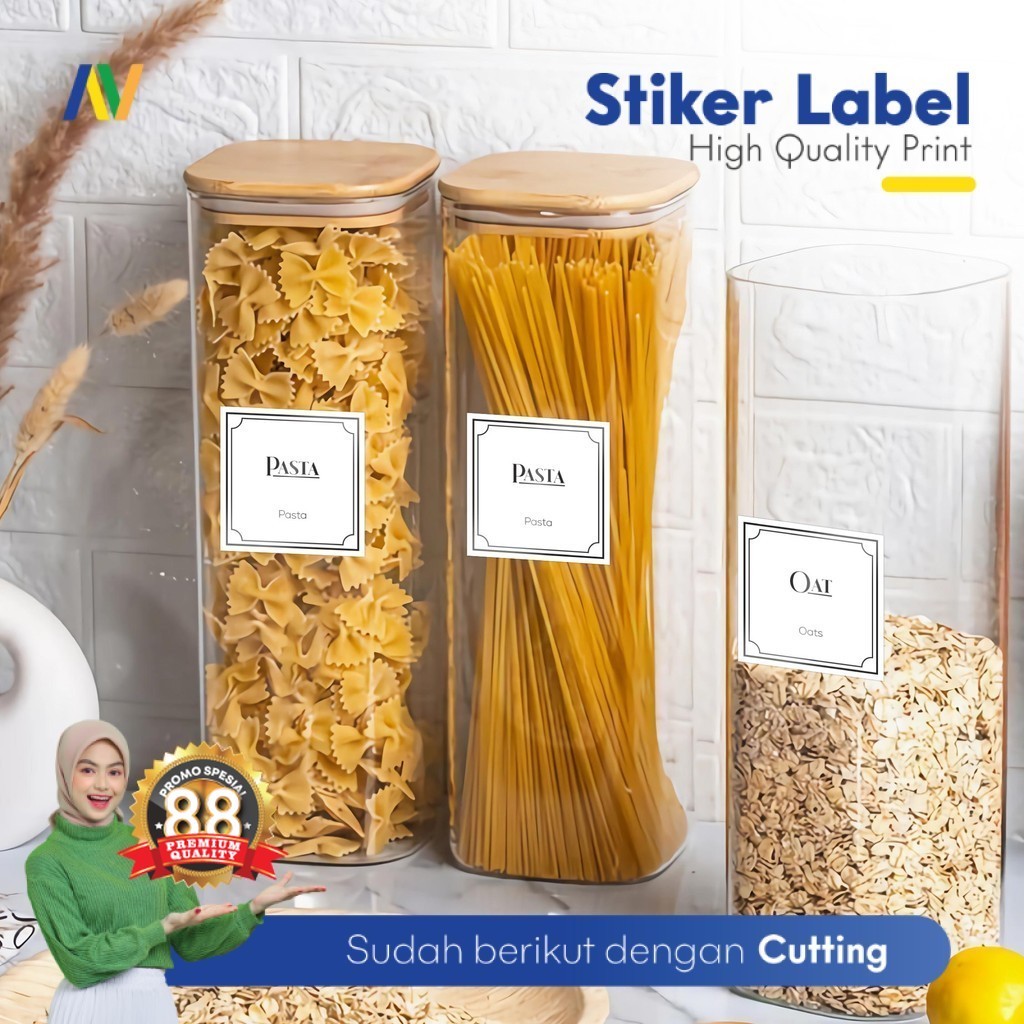 Jual Stiker Toples | Stiker Bumbu | Stiker Bumbu Dapur 3 | Stiker Bumbu ...