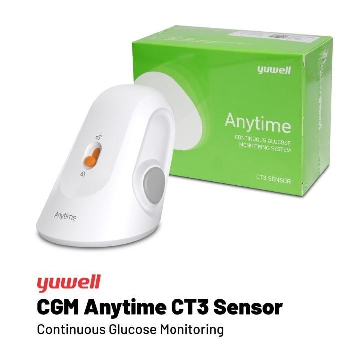 Jual YUWELL CT3 Transmitter Anytime Continuous Glucose Monitor (CGM ...