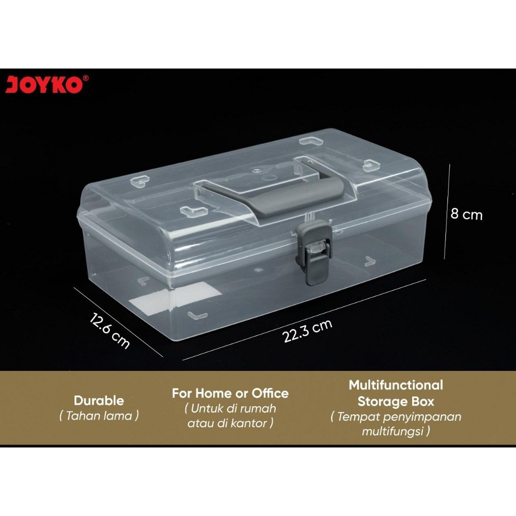 Jual Joyko storage box / tempat penyimpanan serba guna STBX-1081/1082 ...