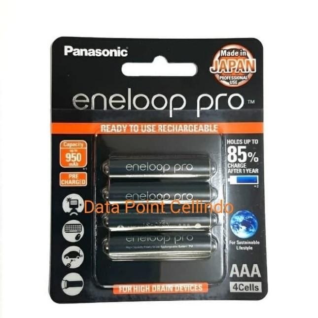 Jual Baterai Panasonic Eneloop Pro A3 /Battery rechargeable AAA 950mAH ...