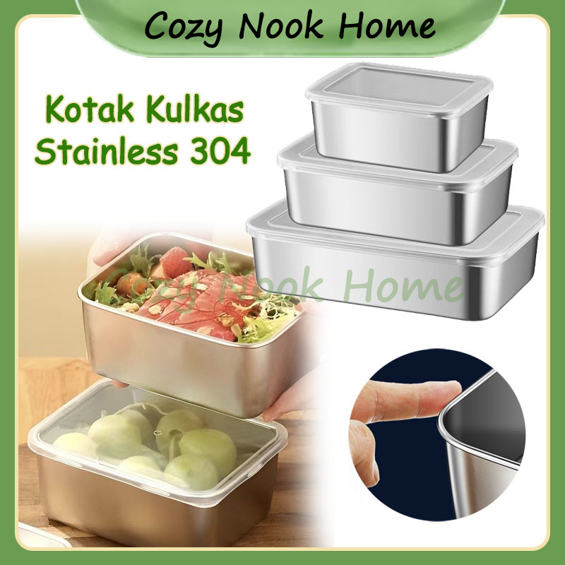 Jual Kotak Kulkas Stainless 304 / Stainless Cover Kotak / Buah Tempat ...