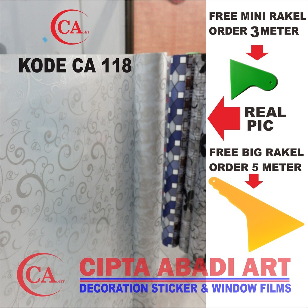 Jual Sticker/Stiker Kaca Motif Batik L-122 CM | Shopee Indonesia
