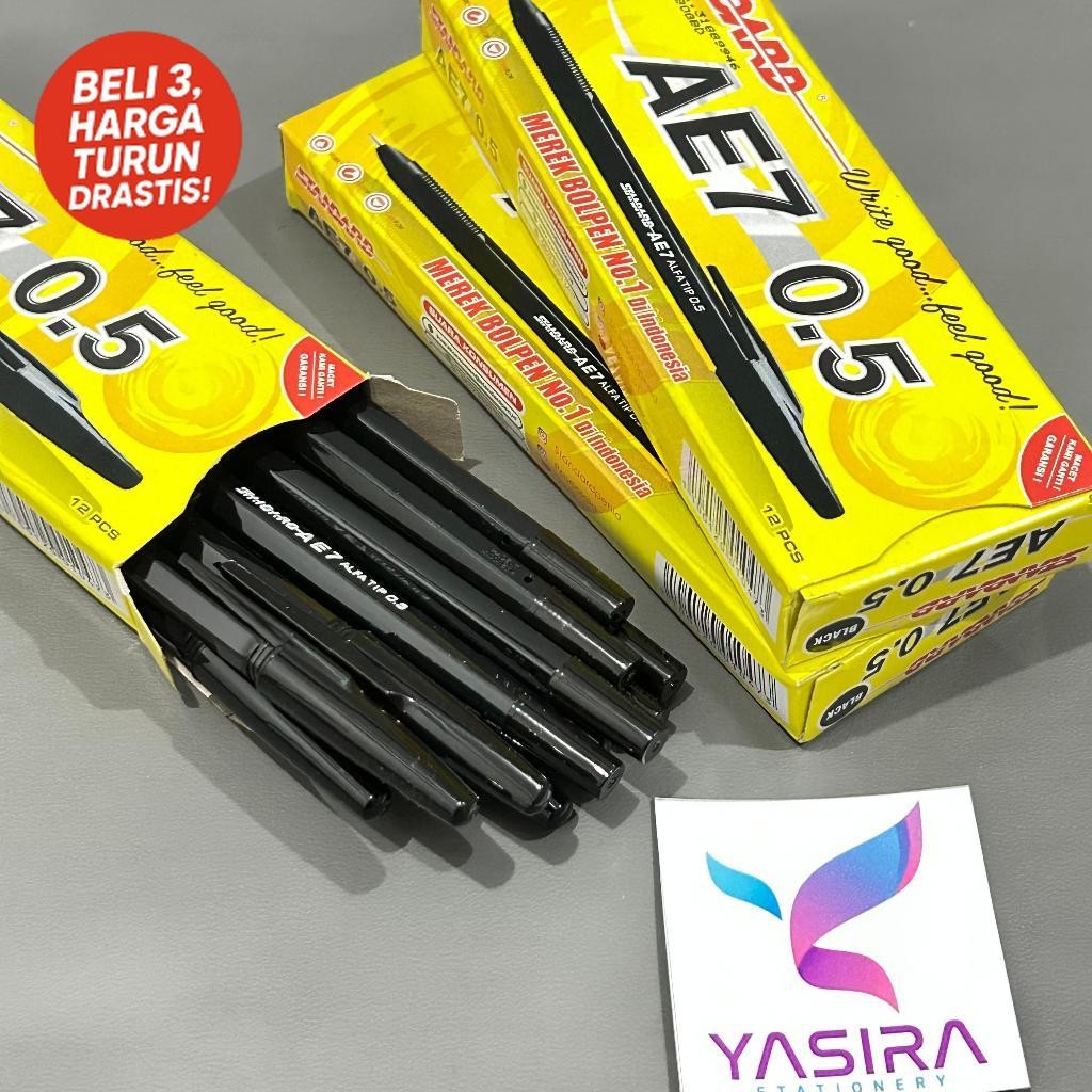 Jual 12 PCS SATU LUSIN Pulpen Standard AE7 | Shopee Indonesia