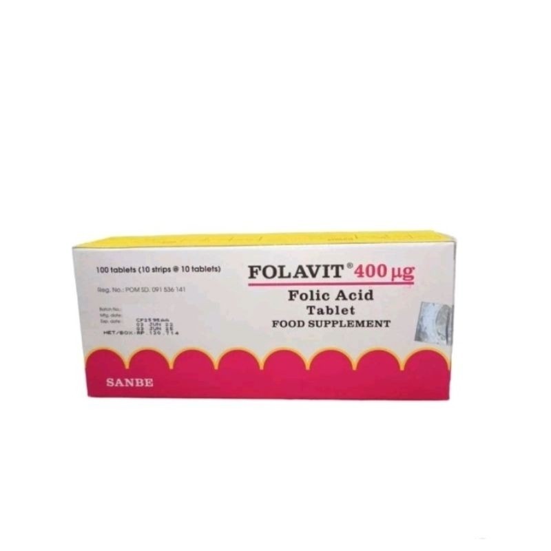 Jual Folavit 400mg Box Isi 100 Kapsul | Shopee Indonesia