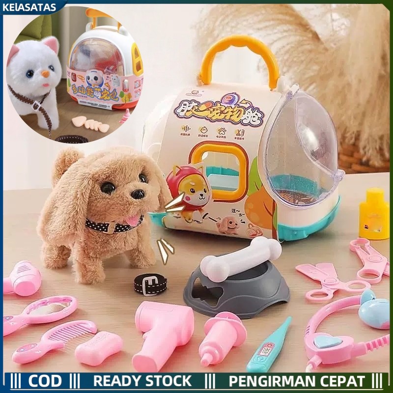 Jual 【KElASATAS】Mainan Pet House Hewan Peliharaan Simulasi Anjing Bisa ...