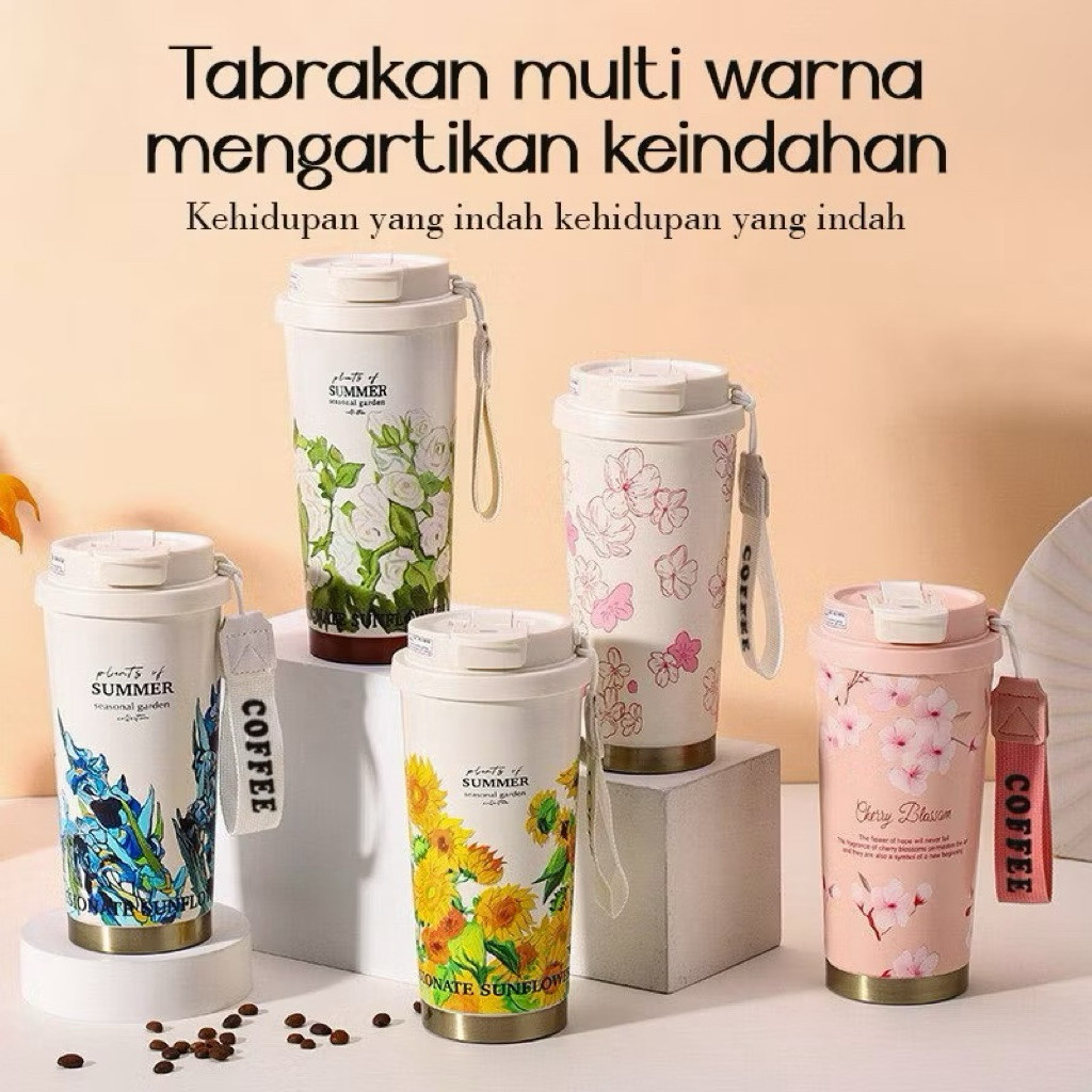 Jual (baru) Tumbler Stainless Steel SUS 316 500ml Termos Kopi Gelas ...