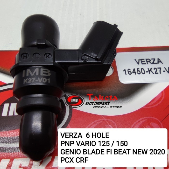 Jual INJEKTOR INJECTOR 6 HOLE VERZA PNP VARIO 125/150/BLADE FI/GENIO ...