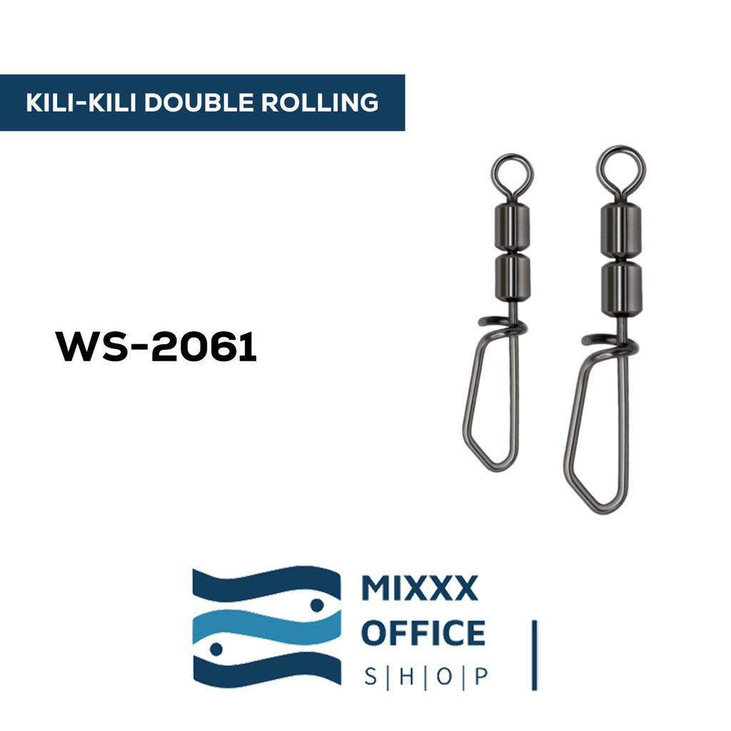 Jual MIXXX - Kili Kili Double Rolling Swivel Konektor Pancing Casting ...