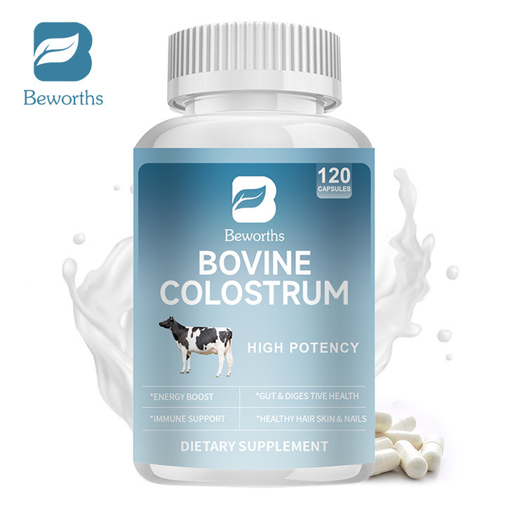 Jual Beworths Bovine Colostrum Capsules 1000mg with 20% IgG Protein ...