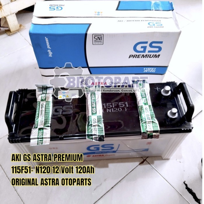 Jual Aki Mobil Bus Nissan Cabal Truk, UD Quester, Faw Traktor GS ASTRA N120 PREMIUM ORIGINAL ...