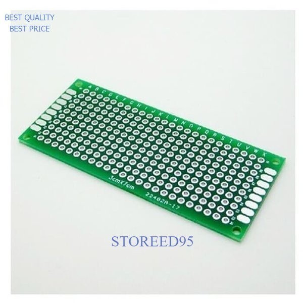Jual PROTOTYPE Double-Side PCB 3x7 DUA Sisi Universal Board | Shopee ...