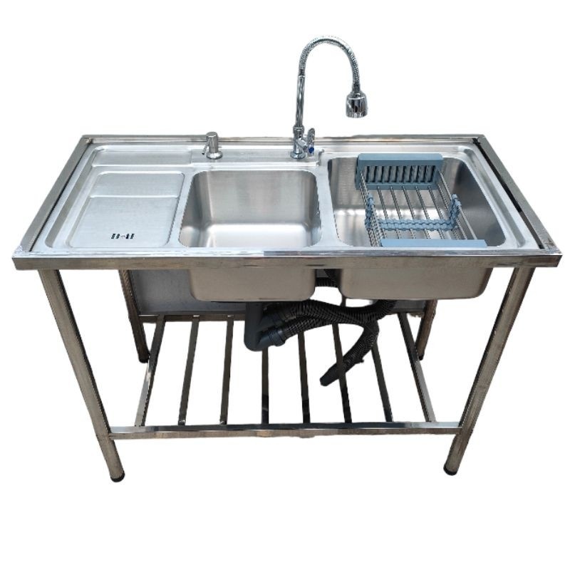 Jual paket sink set wastafel cuci piring kitchen sink bak cuci piring ...