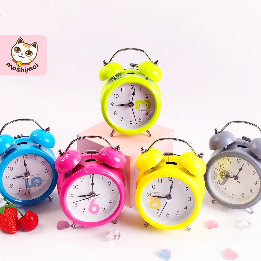 Jual Jam Alarm Klasik / Jam Weker Klasik / Jam Meja Estetik Animal ...