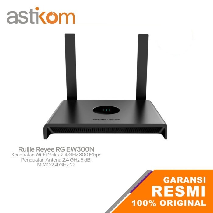 Jual Ruijie Reyee RG EW300N N300 Wireless Smart Router | Shopee Indonesia