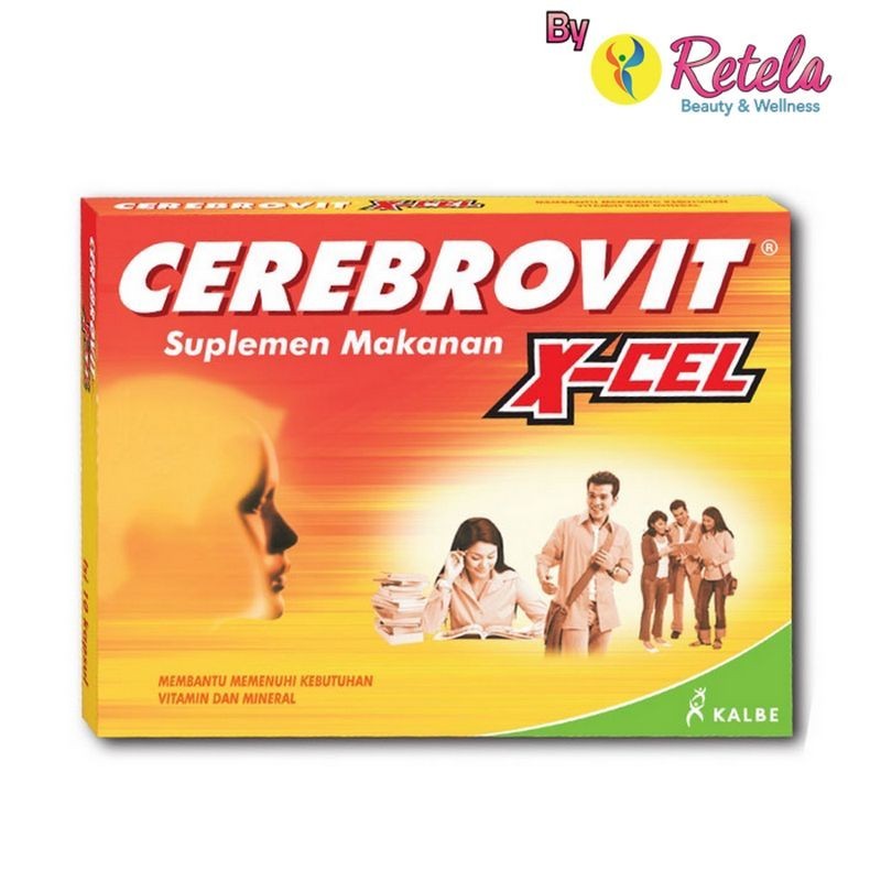 Jual Cerebrovit X-Cel 10 Tablet - Suplemen Vitamin | Shopee Indonesia