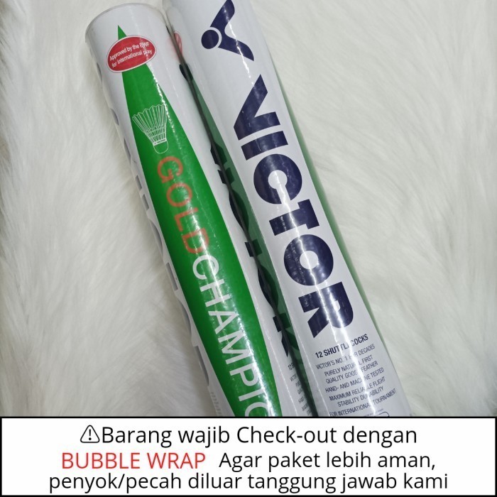 Jual Shuttlecock kok kock Victor Gold Champion (Wajib Bubble Wrap ...