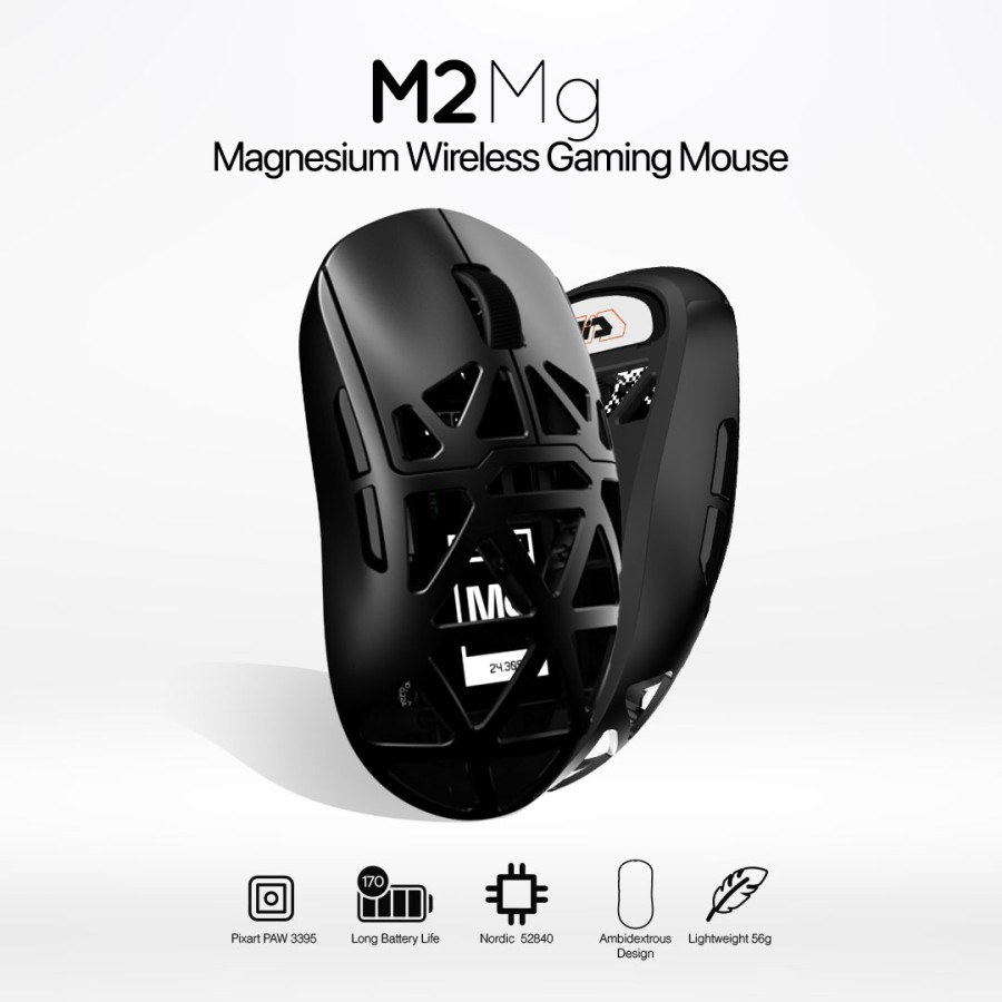 Jual NOIR M2 MG MAGNESIUM 8K LIGHTWEIGHT WIRELESS Gaming Mouse | Shopee ...
