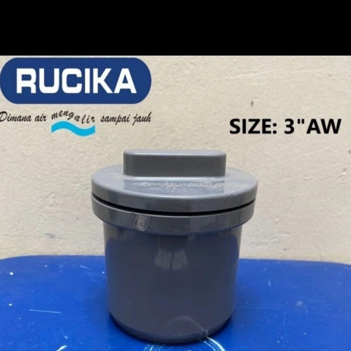 Jual Clean Out 3" inch AW Rucika Tutup Pipa Tutup sepiteng 3 inch ...