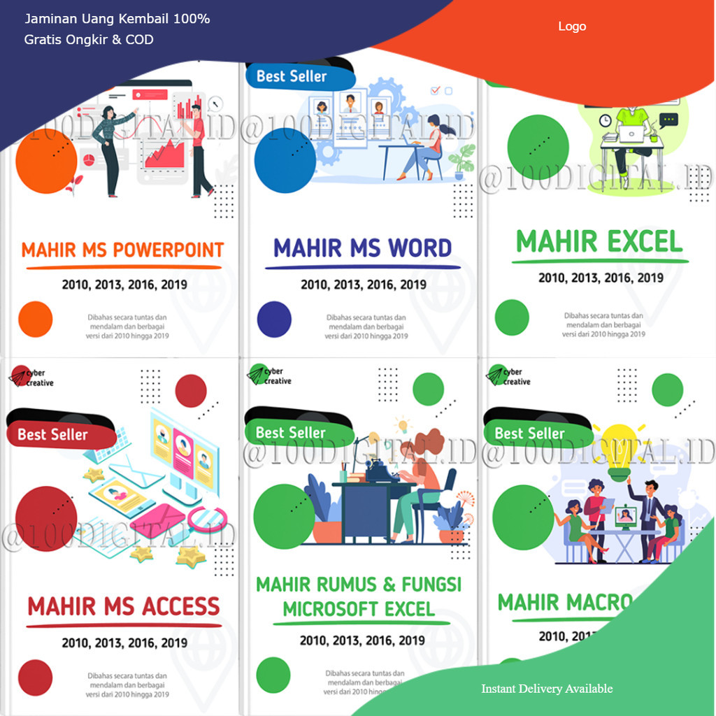 Jual EBOOK (Bundle) MAHIR MICROSOFT : Microsoft Powerpoint, Word, Excel ... Jual EBOOK (Bundle) MAHIR MICROSOFT : Microsoft Powerpoint, Word, Excel ...