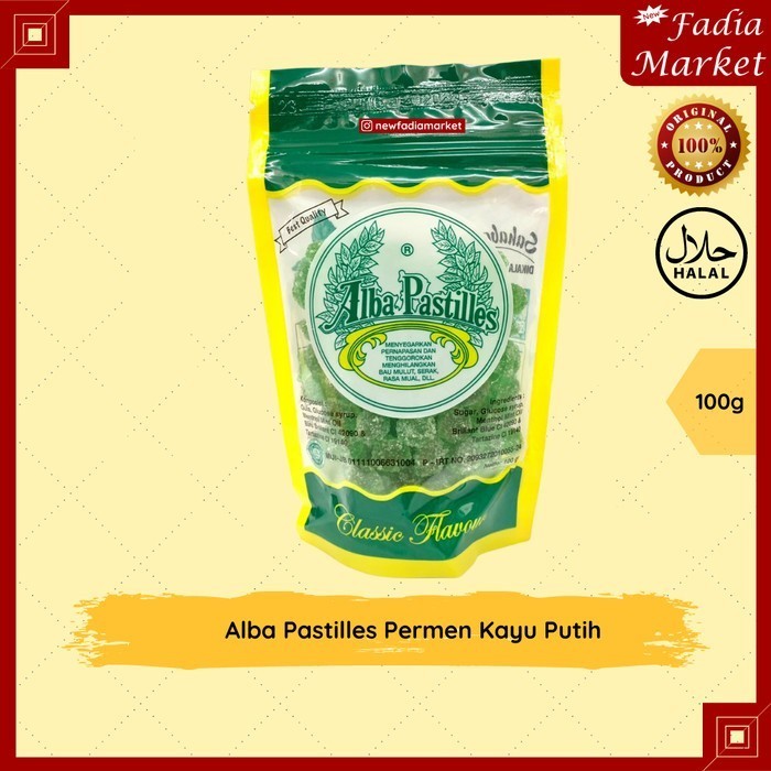 Jual Alba Pastilles Permen Kayu Putih 100g - TTA | Shopee Indonesia