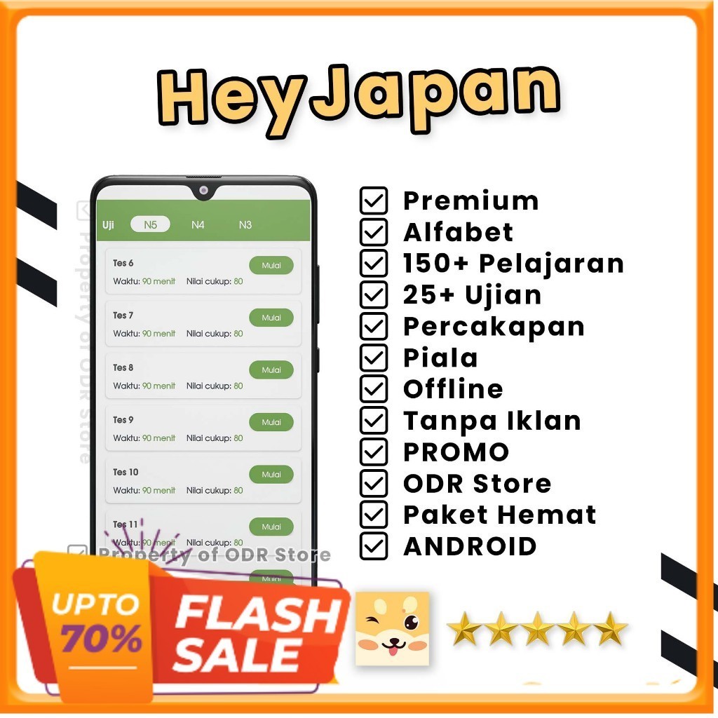 Jual HeyJapan lifetime Belajar Bahasa Jepang dengan Mudahnya bersama ...