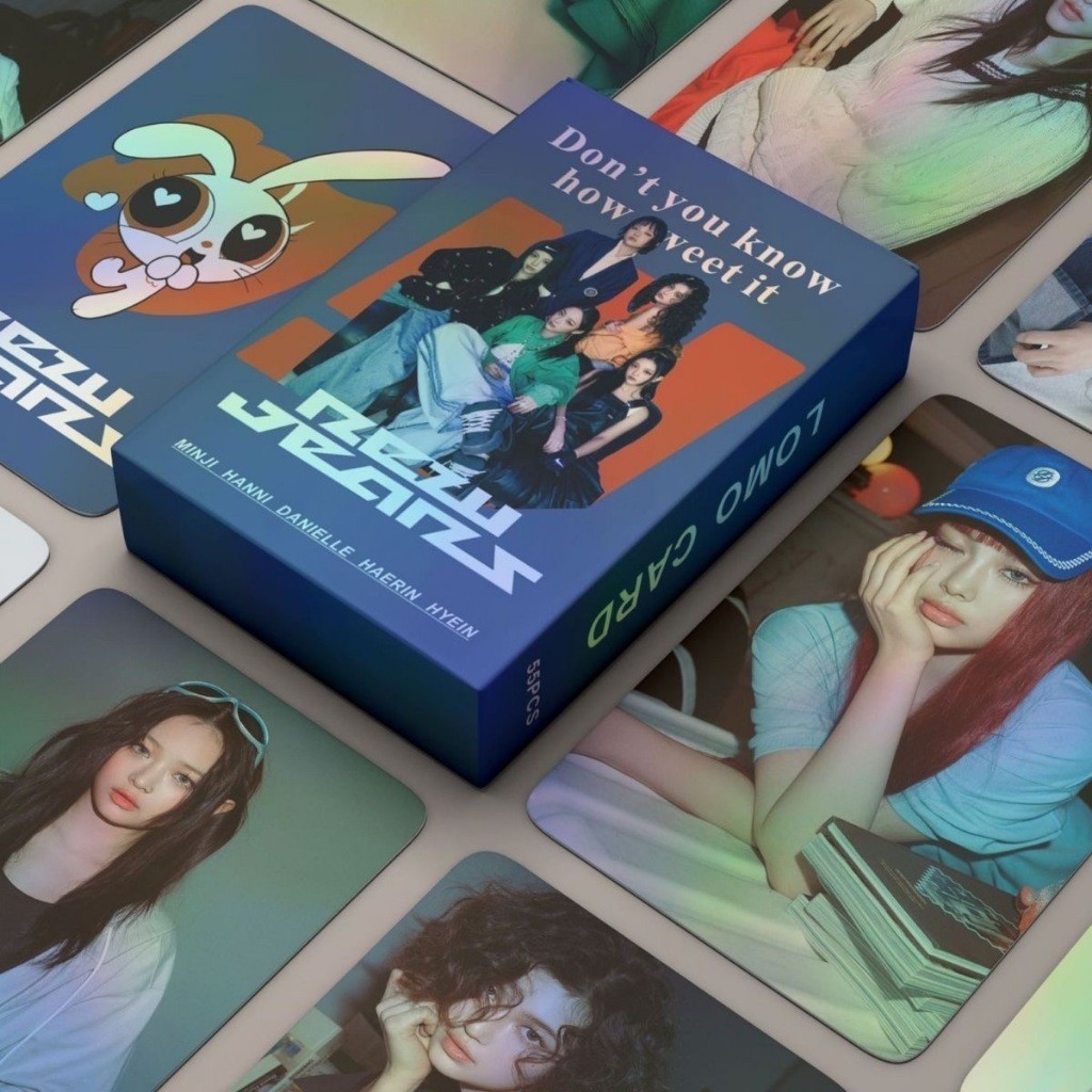 Jual 【NEW】50pcs Kpop Jeans MINJI Hanni Hyein Haerin New Album How Sweet ...