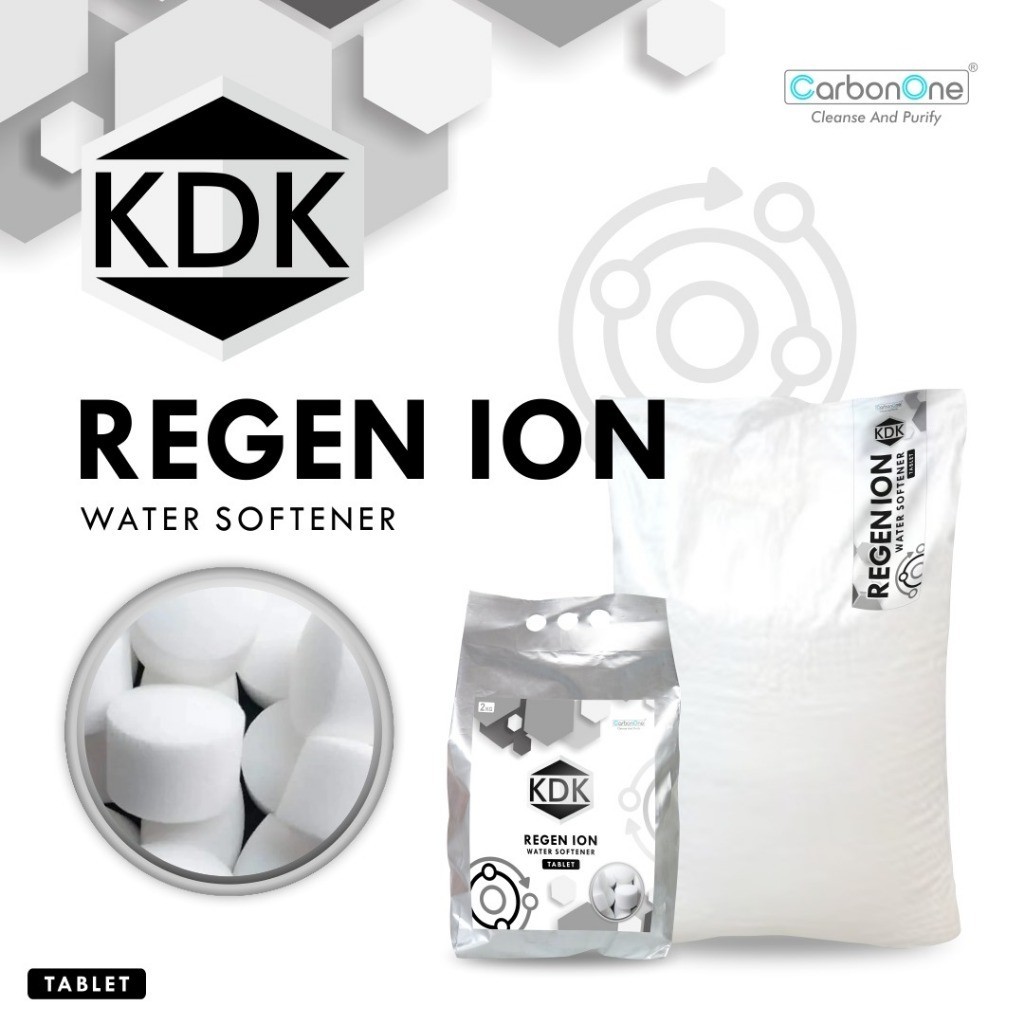 Jual KDK Regen Ion 2kg tablet - Regenerasi resin softener - reaktivasi ...