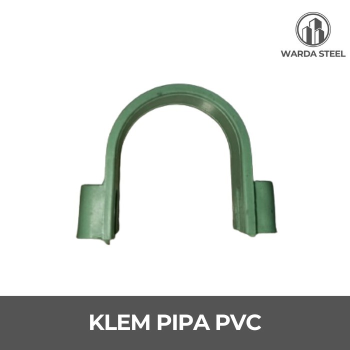 Jual Klem Pipa PVC 3" Dengan Paku Beton / Tanpa Paku - Pipe Clamp Pipa ...