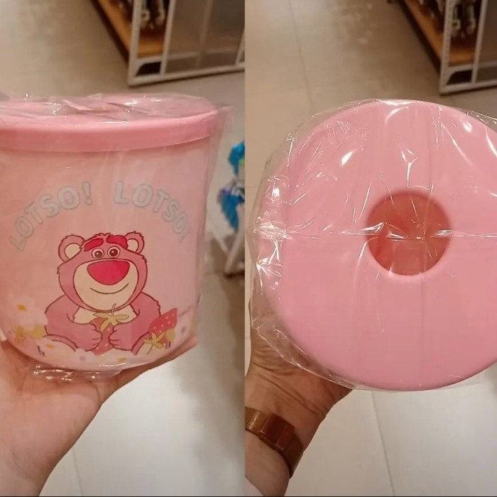 Jual miniso Lotso tissue box tempat tisu gulung | Shopee Indonesia