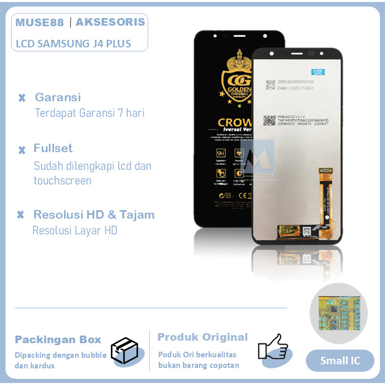 Jual LCD TOUCHSCREEN SAMSUNG J4 PLUS / J6 PLUS 2018 / J610 / J415 ...