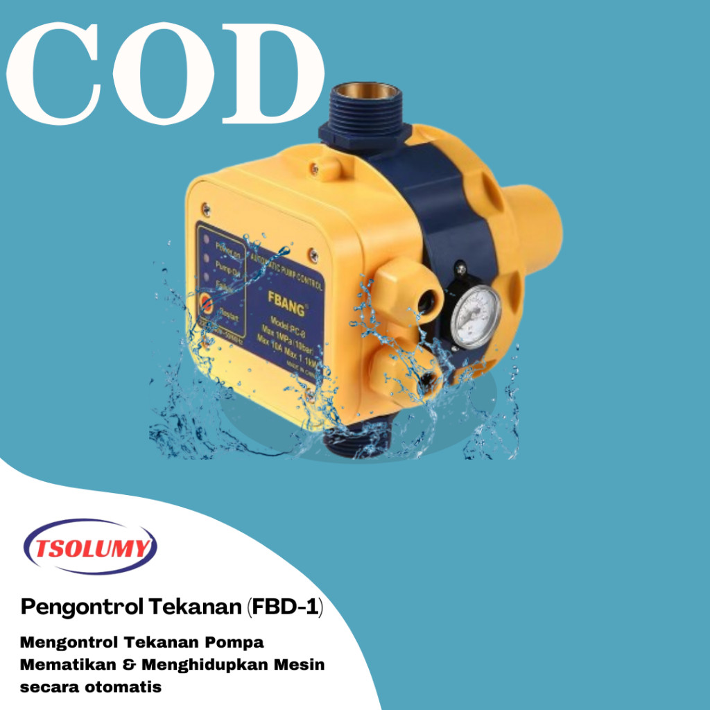 Jual Pengontrol Tekanan Pompa Air Cerdas Otomatis Produsen Grosir ...