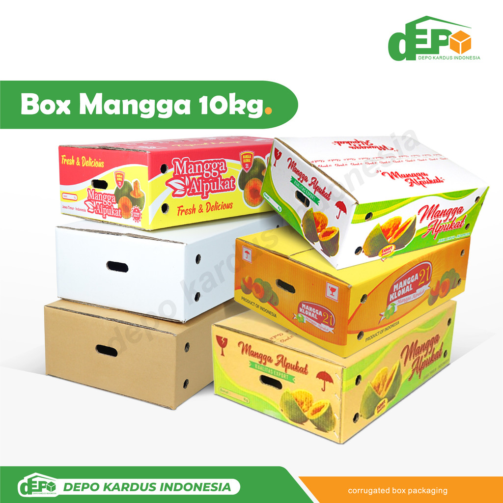 Jual BOX MANGGA ISI 24 BUAH (10 kg) Kardus/Klonal21/Alpukat/Avocado ...