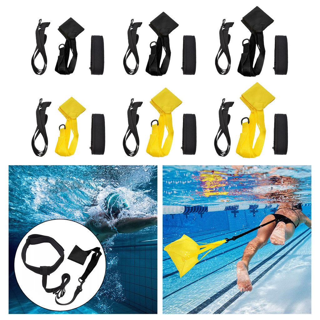 Jual Swim Parachute with Drag Drag Belt Agility Training Swimming ...