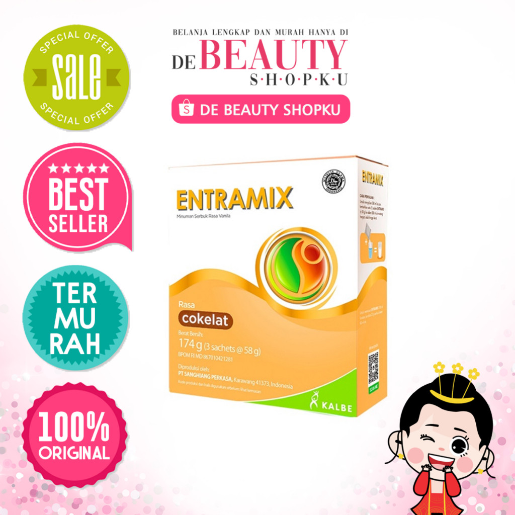 Jual Entramix 174gr Vanilla/Coklat (CABANG DBS) | Shopee Indonesia