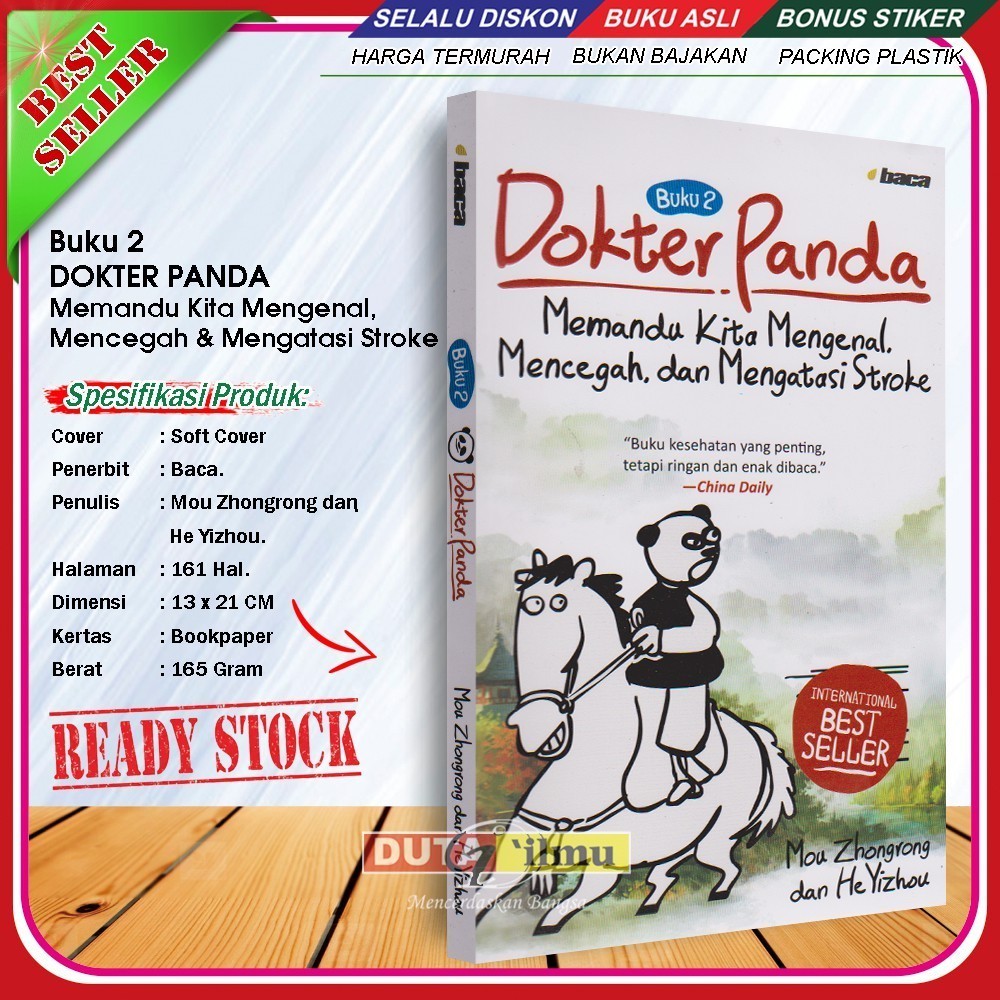 Jual Dokter Panda 2 Memandu Kita Mengenal Mencegah dan Mengatasi Stroke | Shopee Indonesia