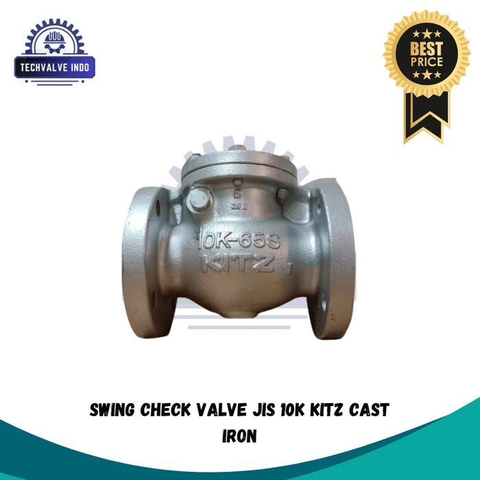Jual SWING CHECK VALVE KITZ 10" INCH JIS 10K CAST IRON ORIGINAL | Shopee Indonesia