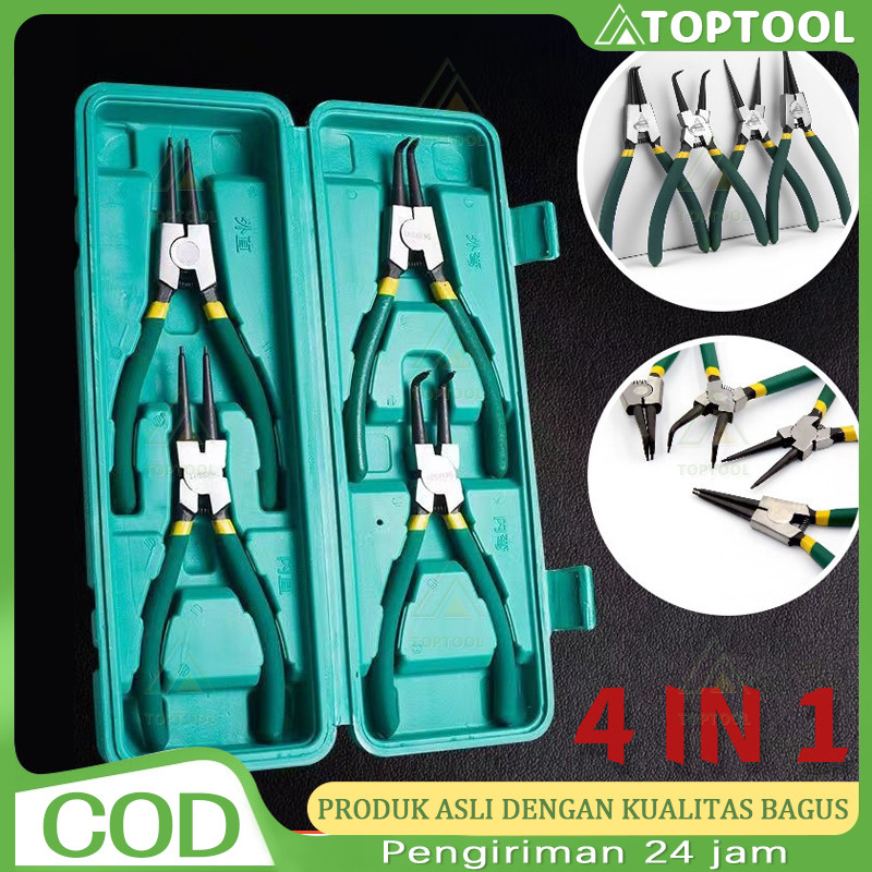 Jual 4 pcs Tang Circlip tang snap ring set 7 Inch Set Tang Circlip ...