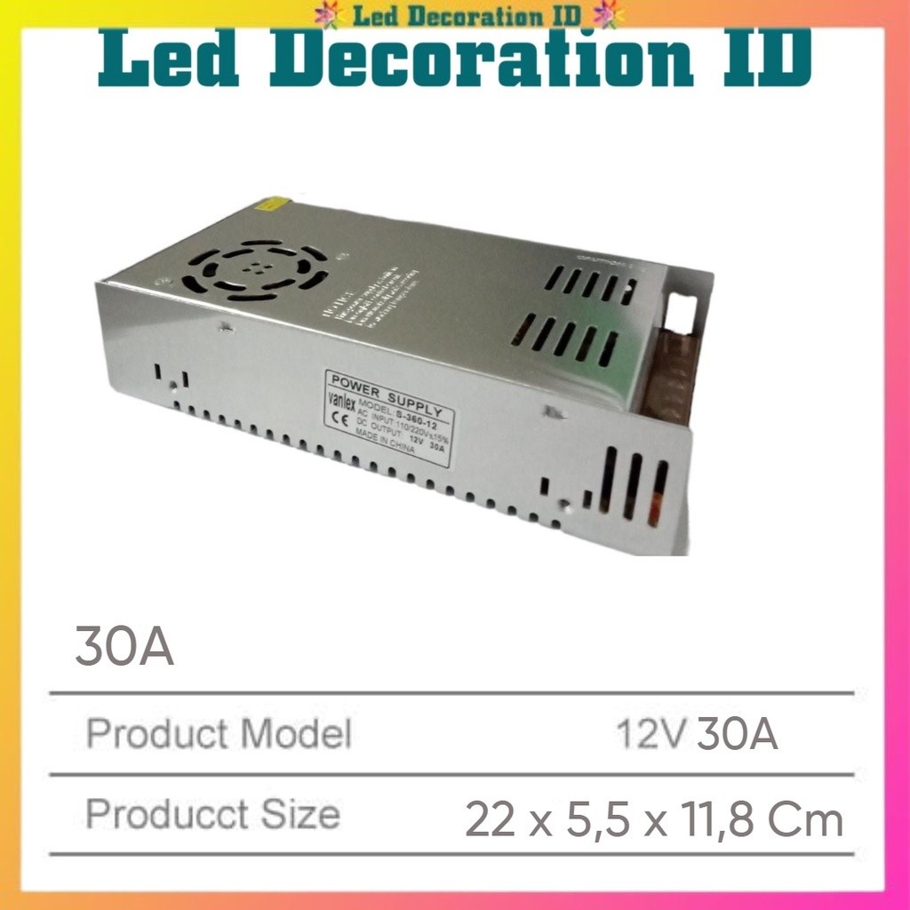 Jual TRAFO 30A INPUT 220V OUTPUT 12V POWER SUPPLY ADAPTOR SWITCHING | Shopee Indonesia