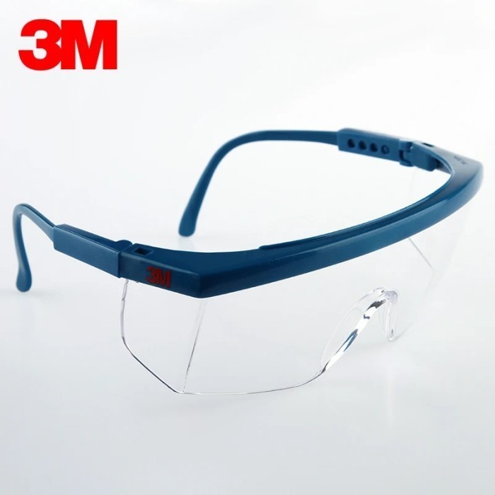 Jual 3M 1711 Safety Glasses Clear Anti-Scratch Lens ANSI | Shopee Indonesia
