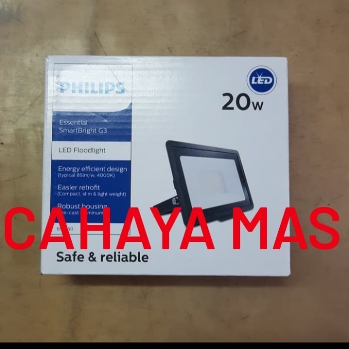 Jual LAMPU SOROT LED BVP150 20 WATT PHILIPS FLOOD LIGHT 20W IP65 TEMBAK 20 - Putih | Shopee ...