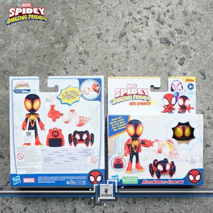 Jual Spidey and His Amazing Friends MILES MORALES Web Spinners Action ...