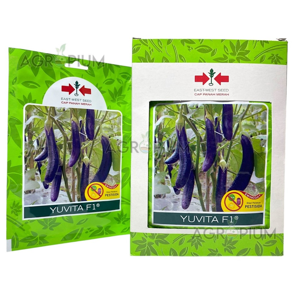 Jual Benih Terong Ungu YUVITA F1 Isi 400 Butir Cap Panah Merah | Shopee Indonesia
