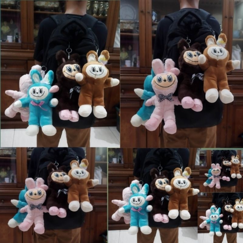 Jual COD Gantungan Kunci Boneka Labubu The Monsters Exciting Macaron ...