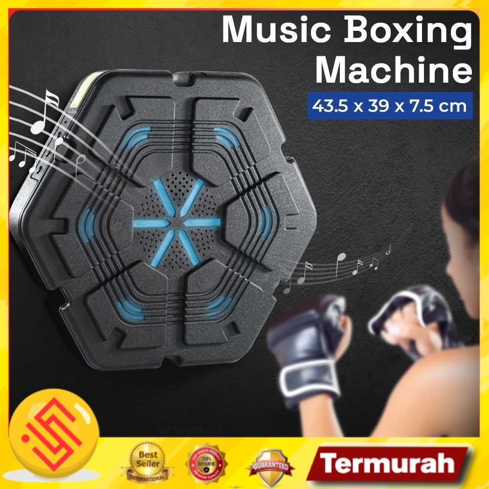 Jual APWIKOGER Mesin Tinju Music Boxing Machine Wall Target Bluetooth ...