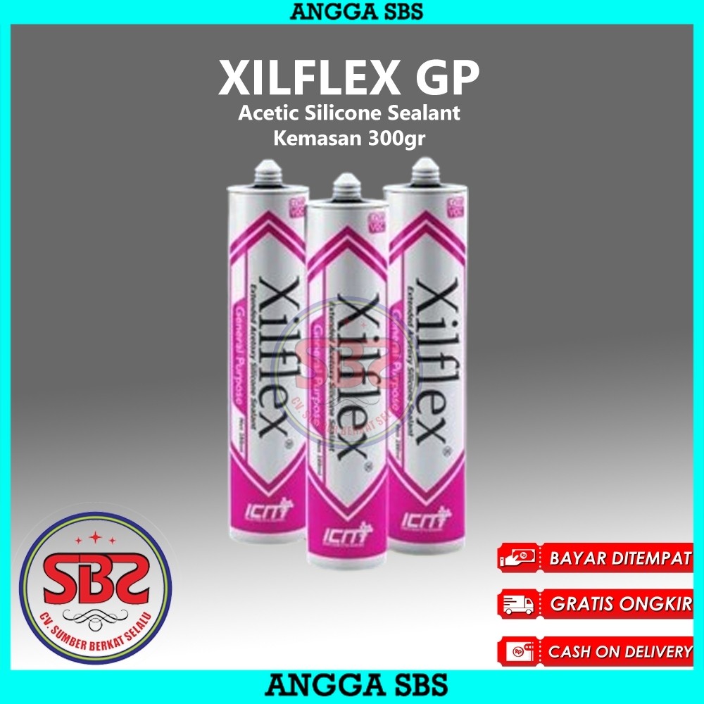 Jual XILFLEX GP - Lem Xilflex GP 300 gram Sealant Lem Keramik, Kaca ...