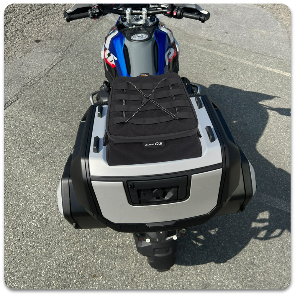 Jual Motorcycle Vario Top Case Cover Bag Top Detachable Case Waterproof ...