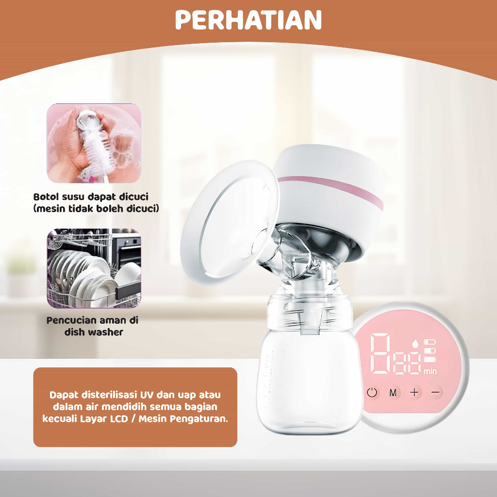 Jual Tokosun Pompa ASI Elektrik Portabel ASI bayi baru lahir Lembut ...