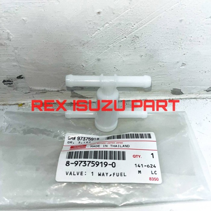 Jual Valve one way solar Isuzu DMAX niple selang solar katup ORI Isuzu ...