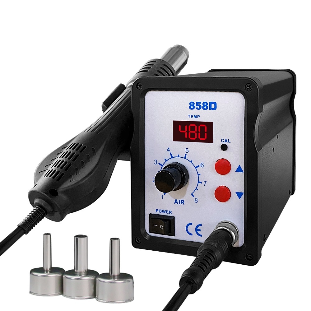 Jual SMD Hot Air Welder 858D BGA Rework Solder Station Blower Hair ...